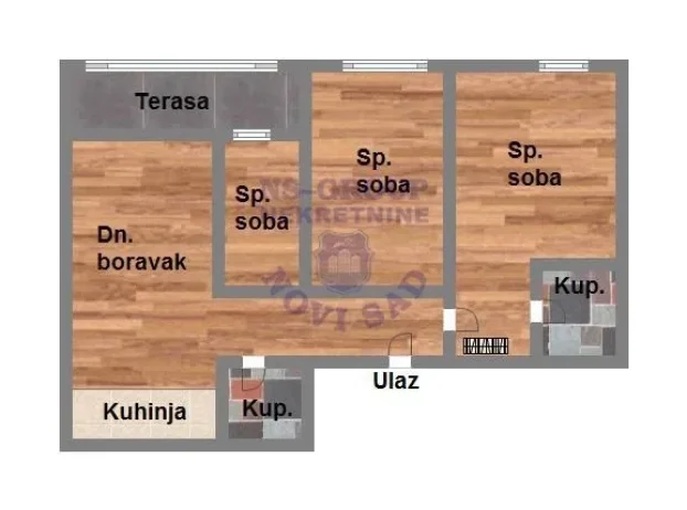 Četvorosoban stan na prodaju - Bulevar patrijarha Pavla, Novi Sad ...