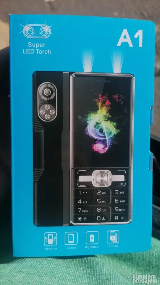 Nokia mobilni telefon sa 3 kartice a1- srpski meni nov - KupujemProdajem