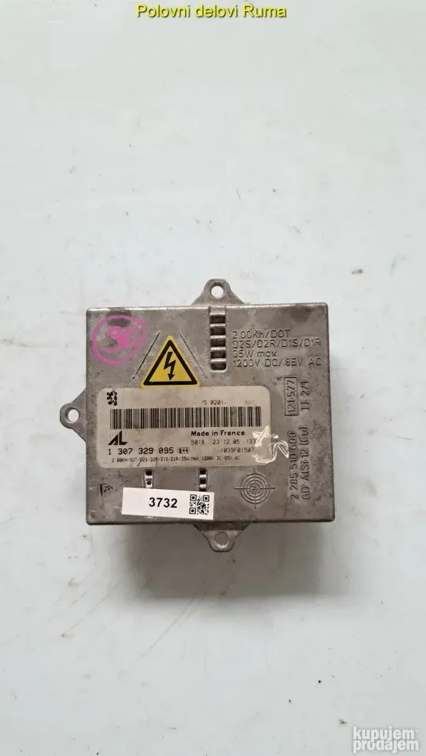 Balast Xenon Peugeot 407 05-23 1307329095 #3732aom1 - KupujemProdajem