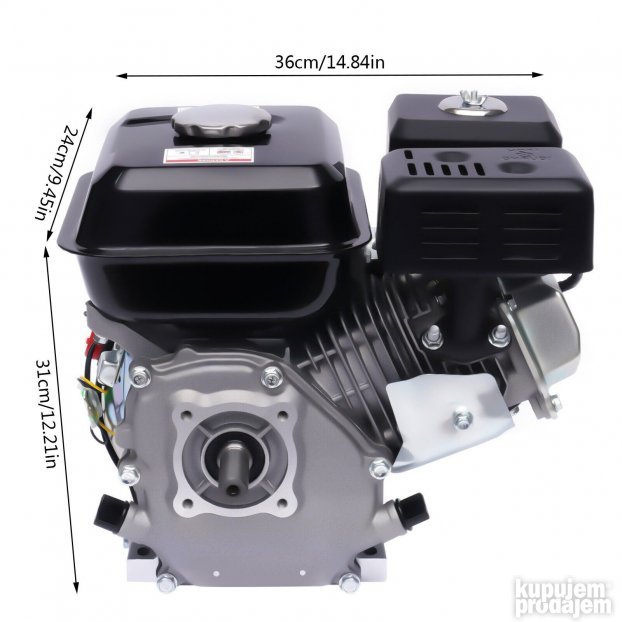 4-taktni jednocilindrični benzinski motor - KupujemProdajem
