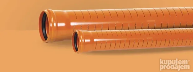 Drenažne cevi f-110mm / cevi za drenažu f-110 (f-100mm) novo - KupujemProdajem