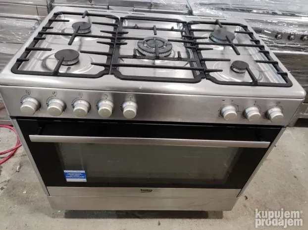 Profesionalni sporet na plin sa 5 gorionika ogromnom turbo ...