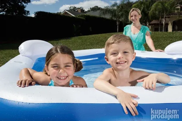 Porodicni Bazen Family Fun NOVO Bestway Veliki Bazen AKCIJA ...