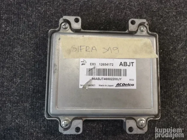 Motorni računar OPEL ASTRA J A16XER 12654172 ABJT - KupujemProdajem