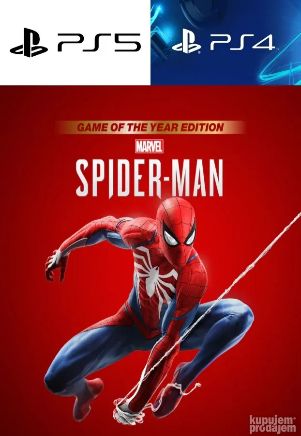 Spiderman GOTY/Remastered PS4 PS5 - KupujemProdajem