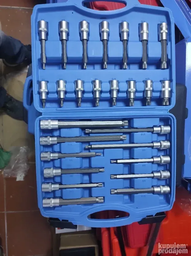 Set Torex Spline gedora M5/M16 Maxi set 26 el. - KupujemProdajem