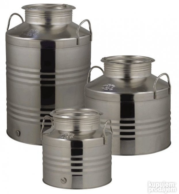 Inox posuda - bure sa ručkama 20L Quattro Effe - KupujemProdajem