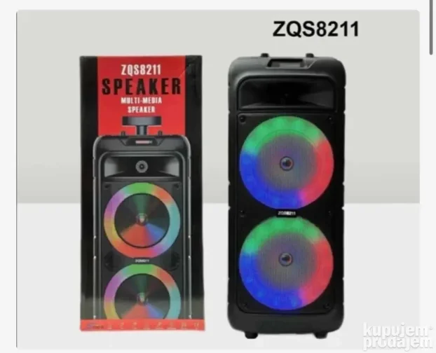 NOVO - Zvučnik Bluetooth ZQS 8211 Karaoke - KupujemProdajem