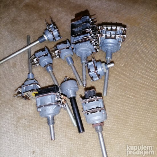 PREH Germany Audio Potenciometer 10kom 1960s - KupujemProdajem