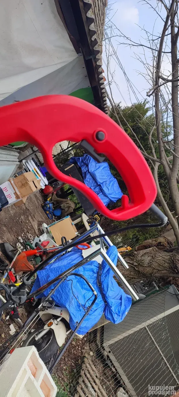 el.trimer grizzly efb400 400w.ciscenje trave izmedju betona ...