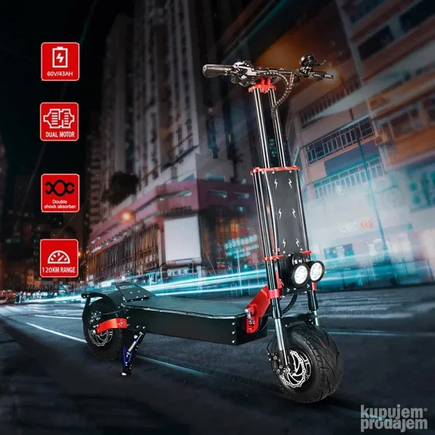 HWWH električni trotinet 95km/h - KupujemProdajem