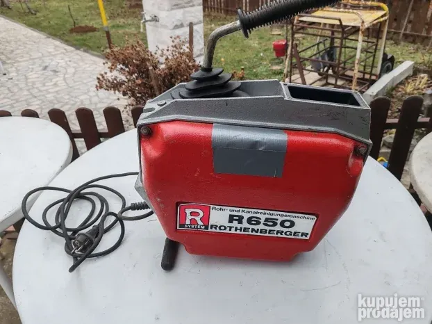 Masina za ciscenje kanalizacije Rothenberger R650 - KupujemProdajem