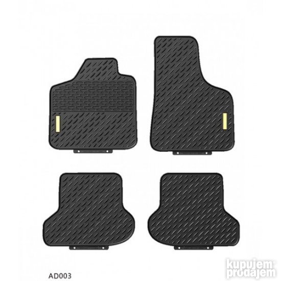 Original Tipske Gumene Patosnice AUDI A3 8P (2003-2011) - KupujemProdajem