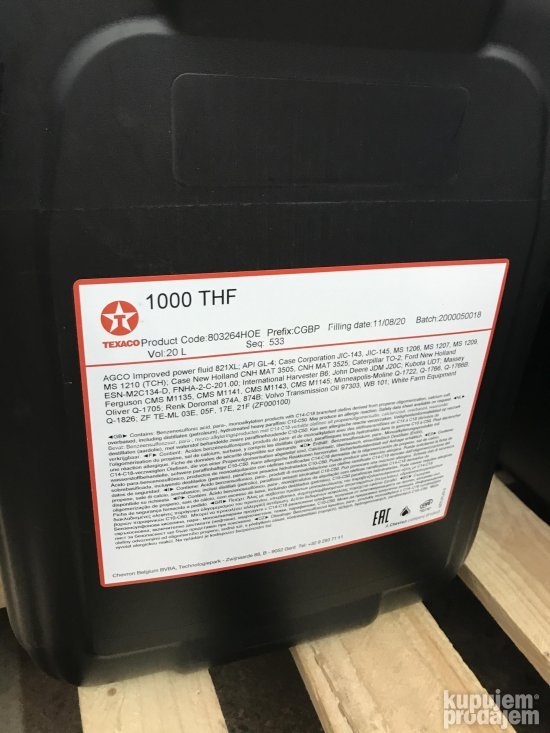 1000 THF utto ulje za menjač Texaco - KupujemProdajem
