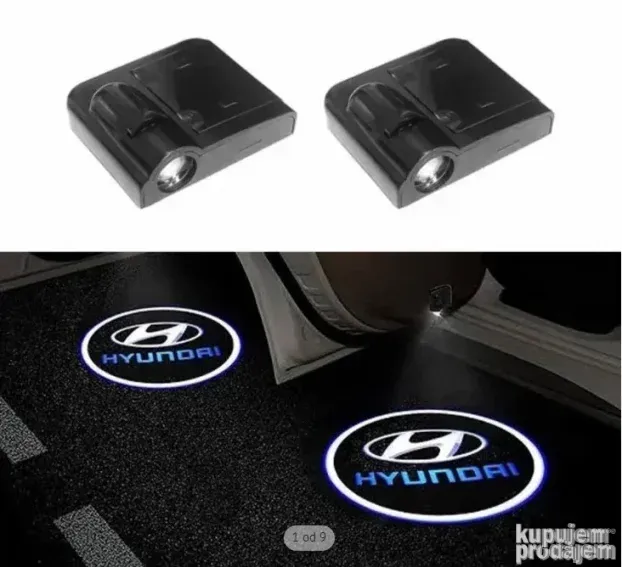 LED logo projektor za vrata Hyundai - KupujemProdajem