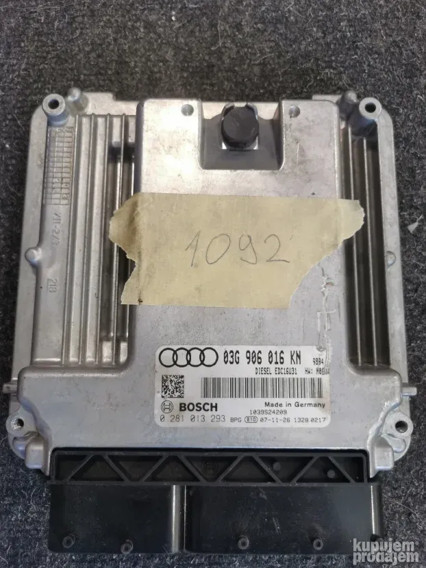 Motorni računar AUDI A4 0281013293 03G906016KN, EDC16U31 - KupujemProdajem