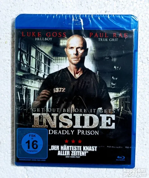 Inside-Deadly Prison-Blu Ray Disc CELOFAN - KupujemProdajem
