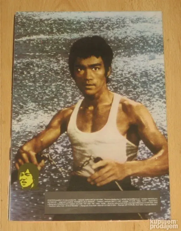 Poster Brus Li Bruce Lee broj 65 1978 - KupujemProdajem