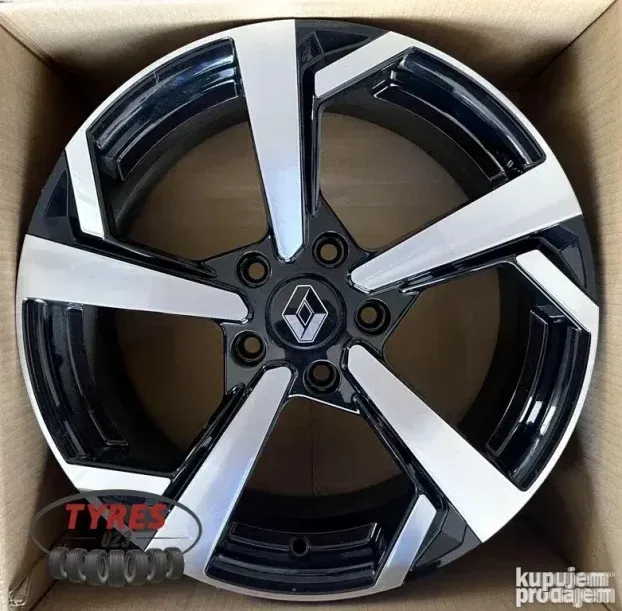 Alu felne 17" 5x114,3 Renault i Daciu - NOVO - GARANCIJA! - KupujemProdajem