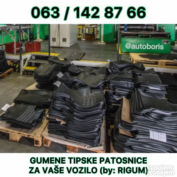 Gumene patosnice za Mercedes B KLASA / W246 - KupujemProdajem