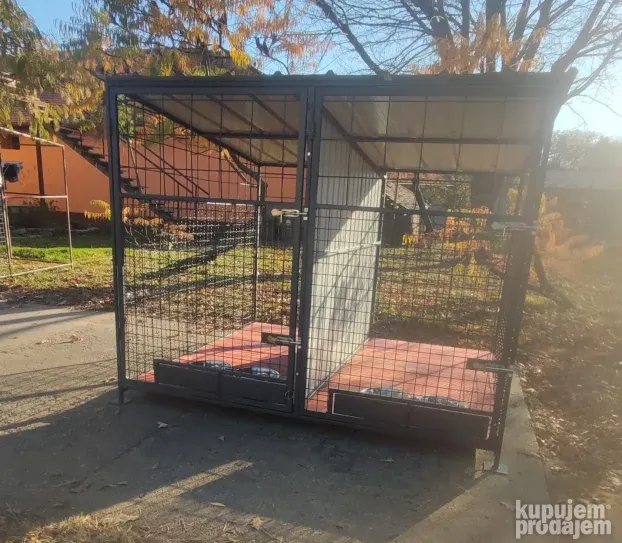 Boks za pse A 4 dupli pod hranilice - KupujemProdajem