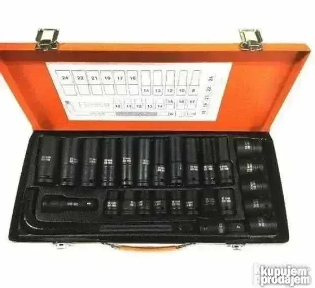 Udarne kovane Gedore 1/2 Gedore za udarni odvijac 27 delova - KupujemProdajem