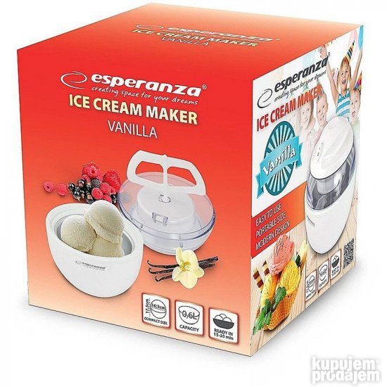 Aparat za sladoled 7W ESPERANZA - KupujemProdajem