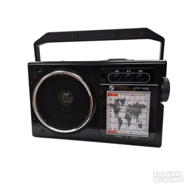 Radio FM sa solarnim punjenjem+Bluetooth+Lampa KTF-1650 - KupujemProdajem