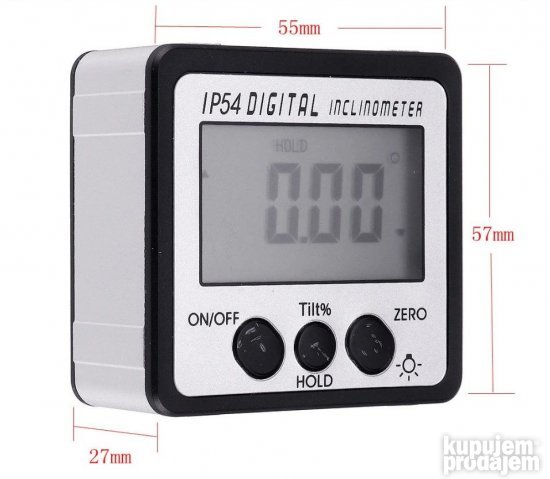 Digitalni uglomer magnetni 4 x 90 stepeni - KupujemProdajem