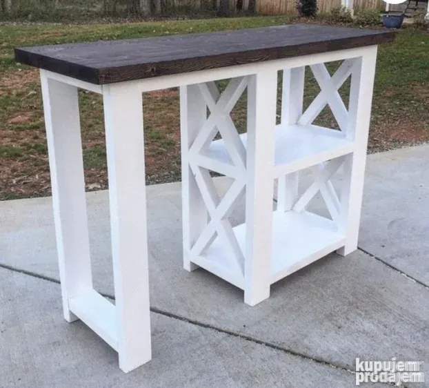 Sto,kreveti,stolice,sank,police,izrada od punog drveta - KupujemProdajem