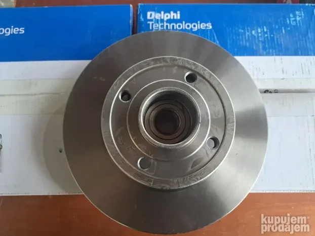 Zadnji disk Reno Megan 2 sa lezajem 240mm DELPHI - KupujemProdajem