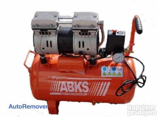 ABKS 25L Bešumni kompresor za vazduh - KupujemProdajem