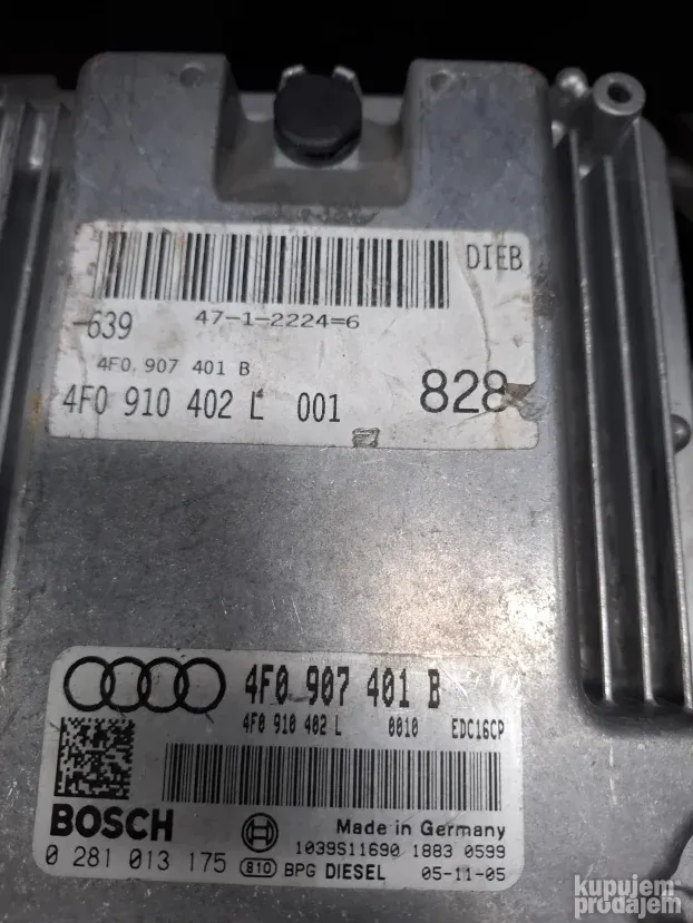 Audi A6 4F 3.0 TDI motorni racunar kompjuter - KupujemProdajem