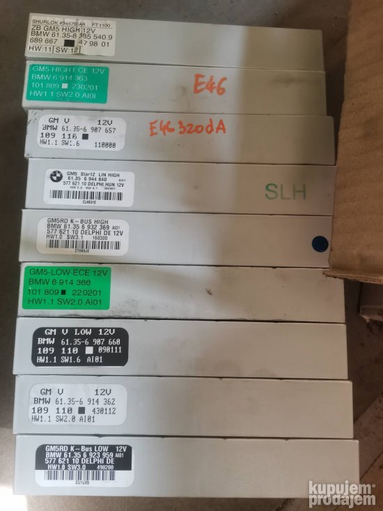 BMW E46 GM5 modul - KupujemProdajem
