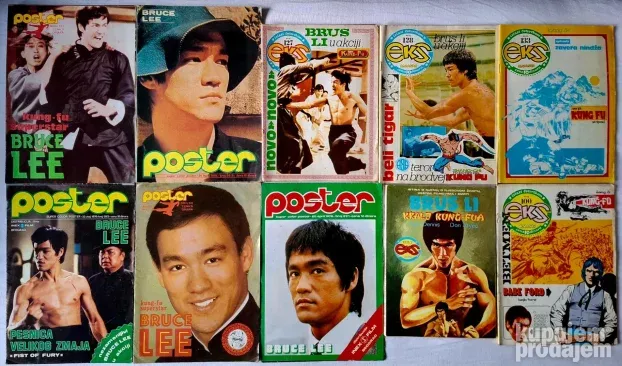 Brus Li posteri i stripovi, Jugoslavija - KupujemProdajem
