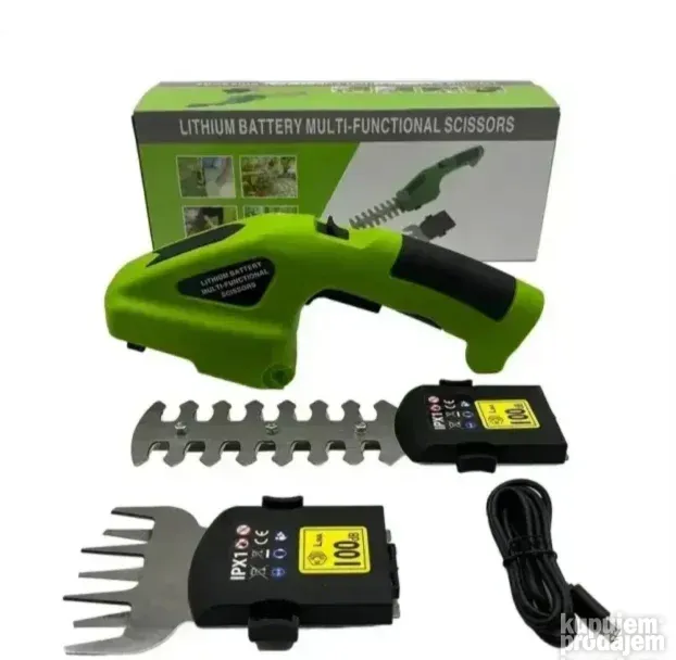 Trimer za baštu za žive ograde i travu na baterije - KupujemProdajem