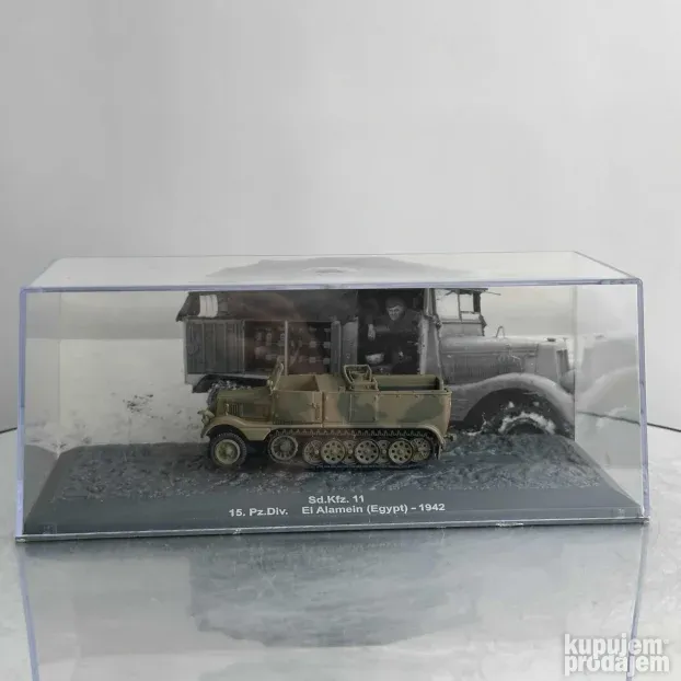 1/72 sd kfz 11 borbeno vozilo tenk model maketa - KupujemProdajem