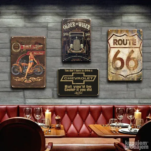 Reklamne, Vintidž, Retro i druge Tablice - KupujemProdajem