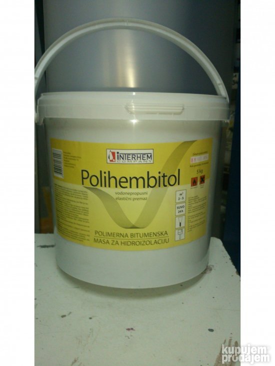Poliazbitol-Hidroizolacija 5 kg Novo - KupujemProdajem