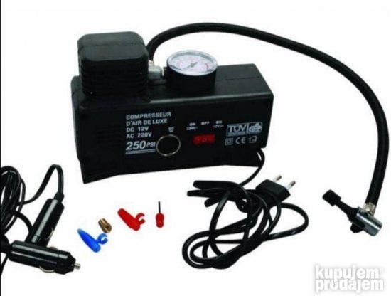 Kompresor auto prikljucak-struja - KupujemProdajem