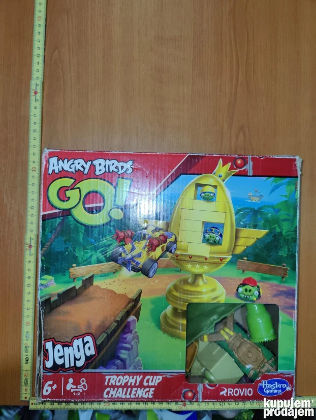 Angry Birds Go Jenga Trophy Cup Challenge Game