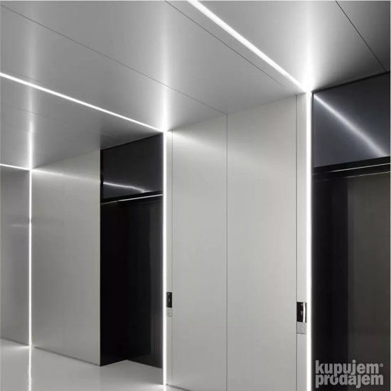 Aluminijumske kanalice za led traku od 2m do 3 metara - KupujemProdajem
