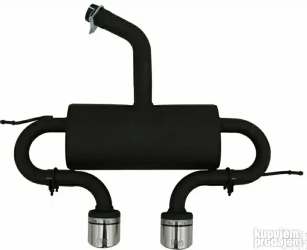 Auspuh za Golf 5 R32 Golf 6 R20 Catback prigušivač R20 R32 ...