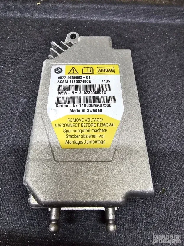 Bmw 5 f10 f11 modul airbag - KupujemProdajem