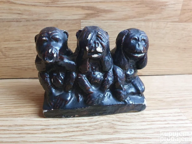 Tri mudra majmuna - ukras - KupujemProdajem