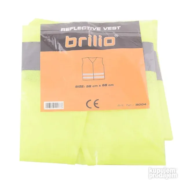 Fluo reflektujući prsluk žuti - KupujemProdajem