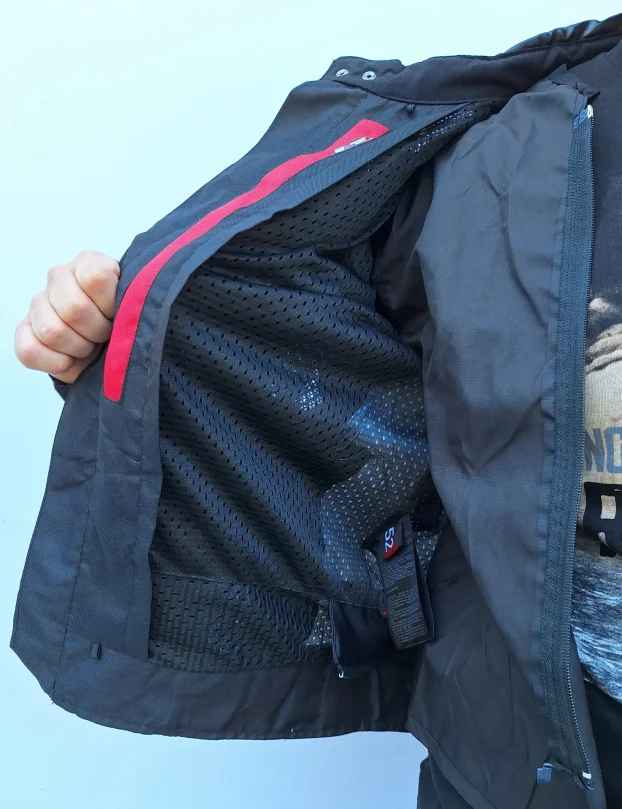 Jakna DAINESE Speed Tex crno belo crvena - N O V O - KupujemProdajem