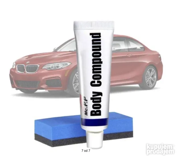 Pasta za uklanjanje ogrebotina na autu sa sunđerom - KupujemProdajem
