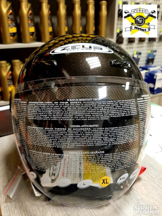 Jet kacige ZEUS Bronza tamno metalik - KupujemProdajem