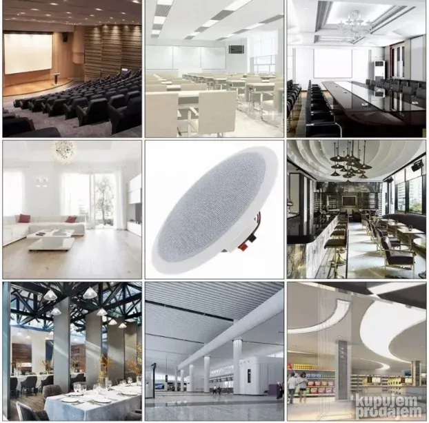 zvucnik za ugradnju u gipsane table ZVUCNIK ZA UGRADNJU 9V ...